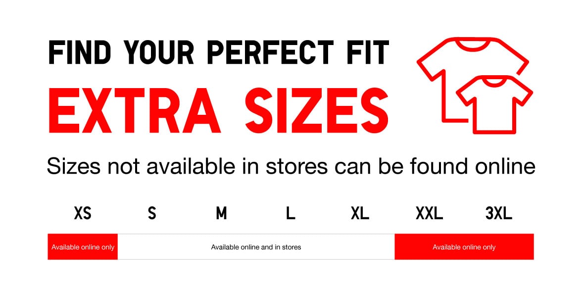 Extra Size Clothes (XS to Plus Size 3XL) | UNIQLO Indonesia