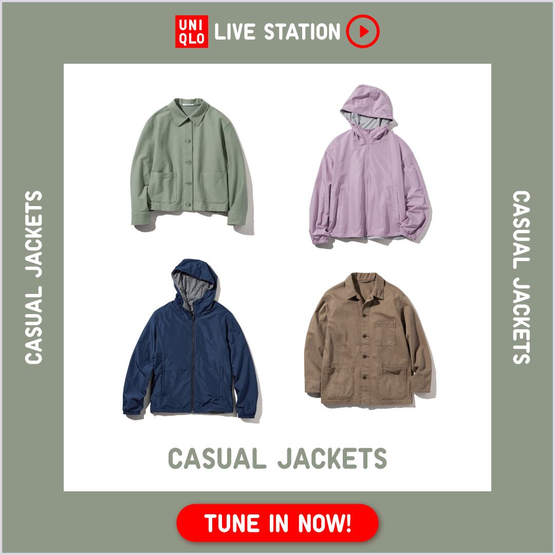 Casual Jackets by UNIQLO Solo Paragon | UNIQLO LIVE STATION