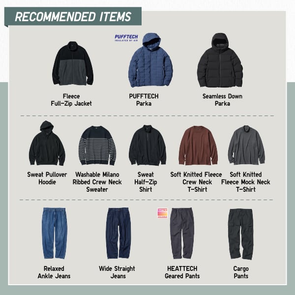 Winter Travel Collection | UNIQLO TH