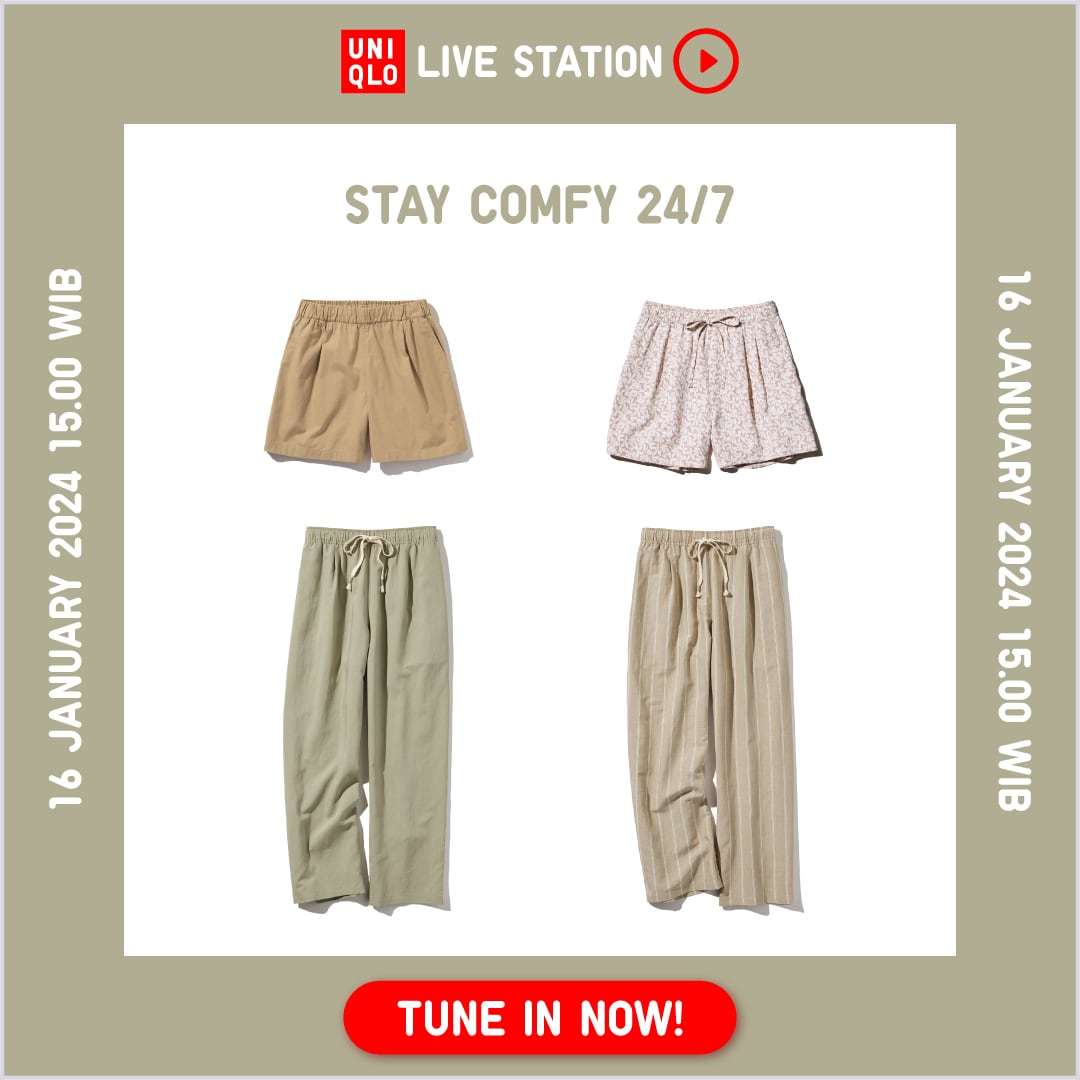 STAY COMFY 24/7 by UNIQLO Grand Metropolitan Mall | UNIQLO LIVE STATION