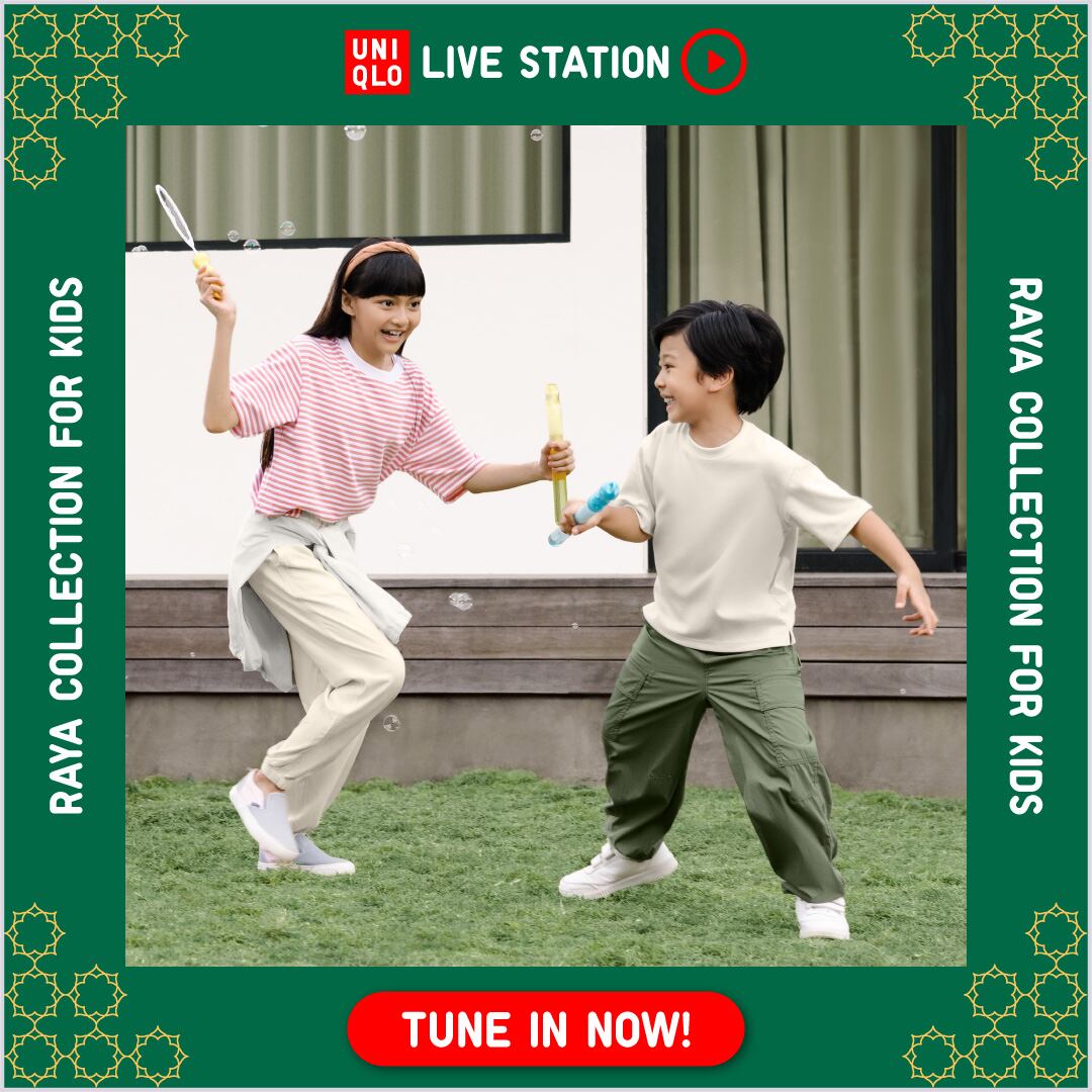 Raya Collection for Kids by UNIQLO Plaza Ambarrukmo | UNIQLO LIVE STATION