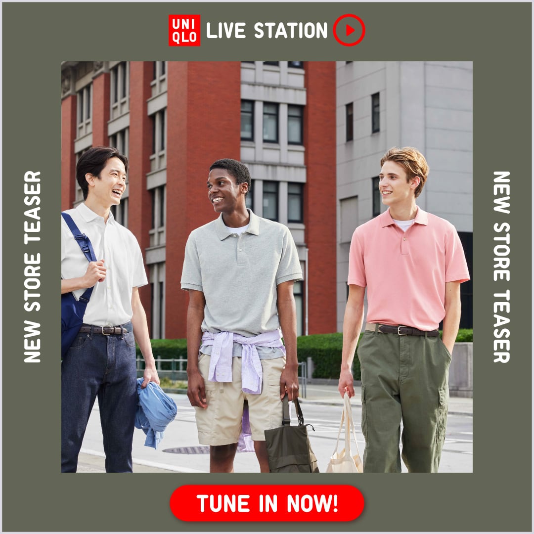 New Store Teaser by UNIQLO Queen City Mall | UNIQLO LIVE STATION