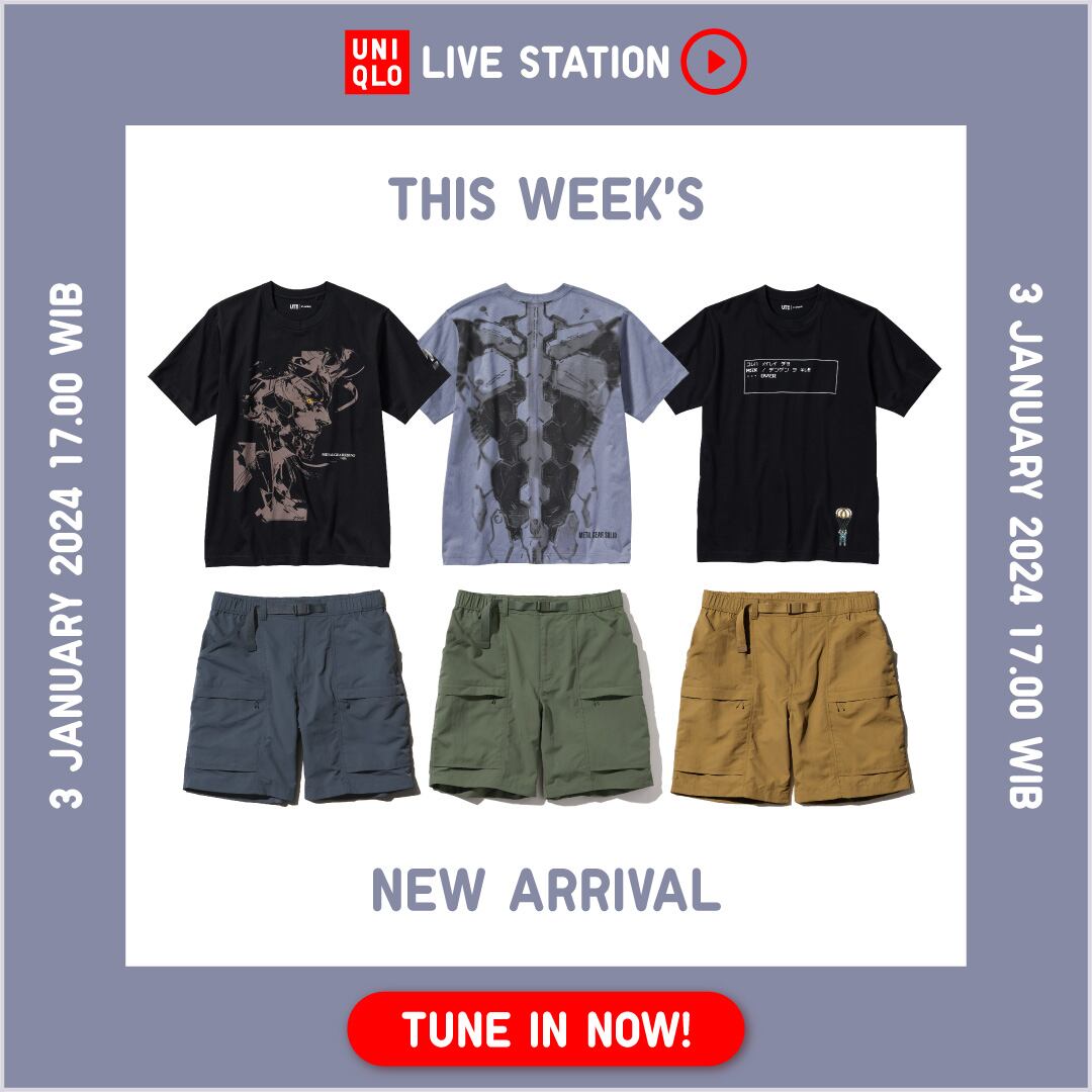 This Week's New Arrival by UNIQLO PIM 3 | UNIQLO LIVE STATION