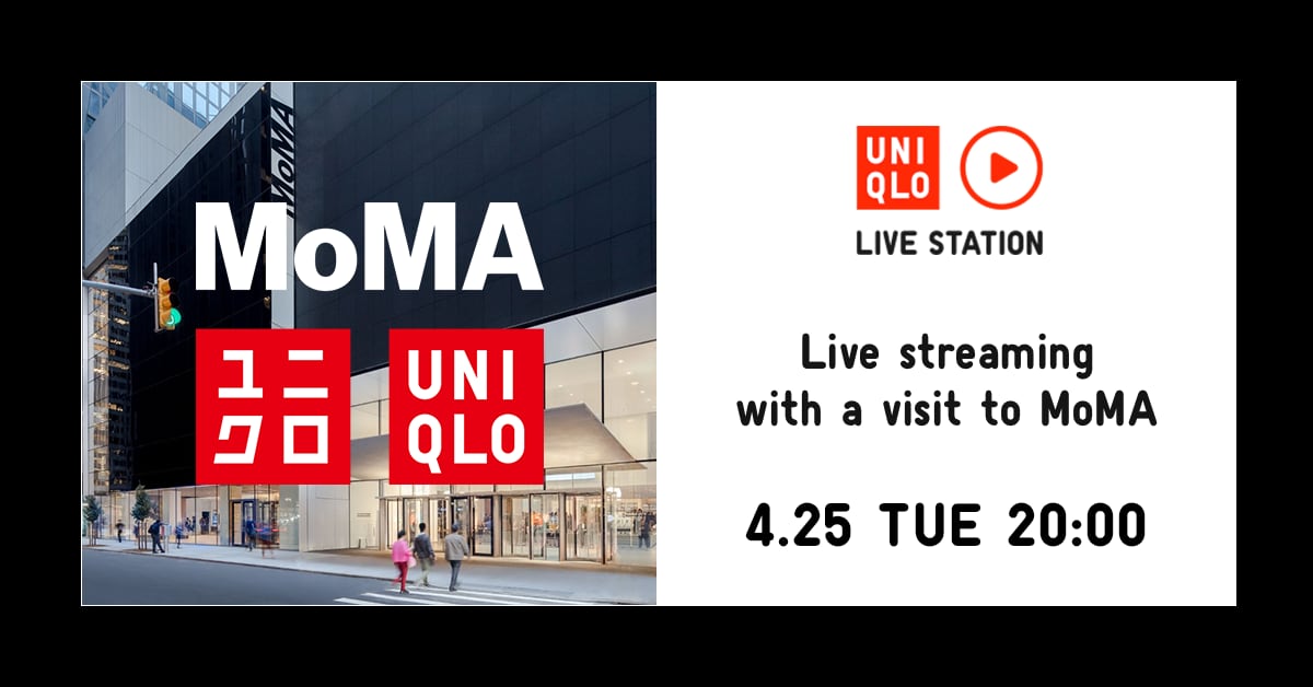 Live Station: Live streaming with a visit to MoMA | UNIQLO SINGAPORE